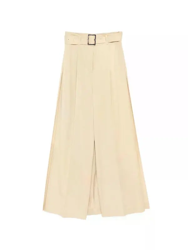 Karl Lagerfeld Pleated Trousers - Neutrals