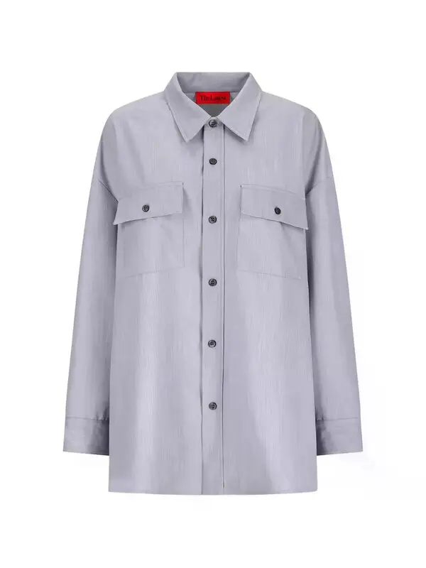 THELATEST Buttoned Pocket Shirt - Grey