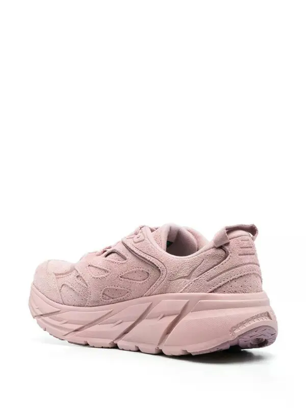 HOKA® Cliftl Suede Sneakers - Pink