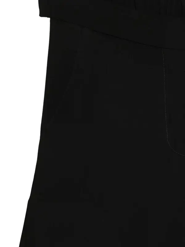 P.a.r.o.s.h Bicolor Bermuda Trousers - Black