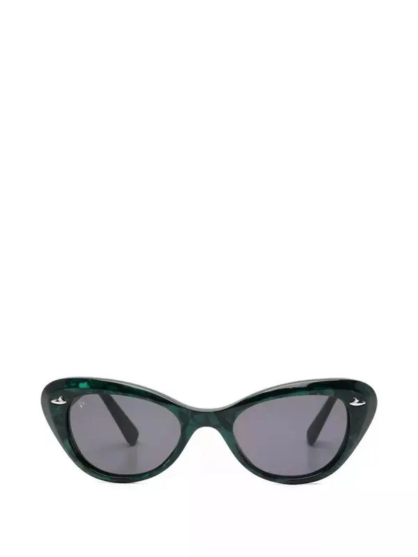 SESTINI EYEWEAR Cat-eye Sunglasses - Green