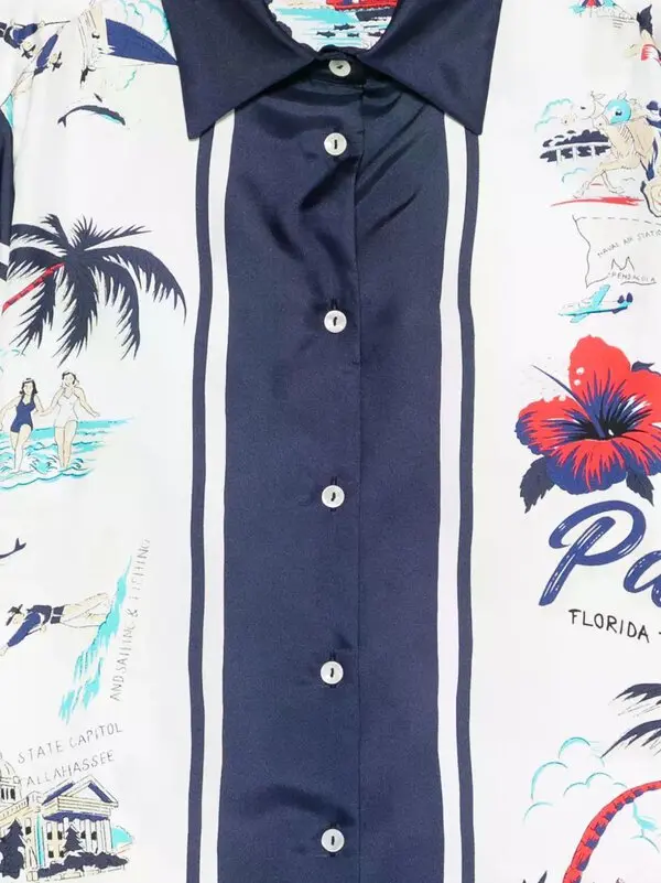 P.a.r.o.s.h Scard Printed Shirt