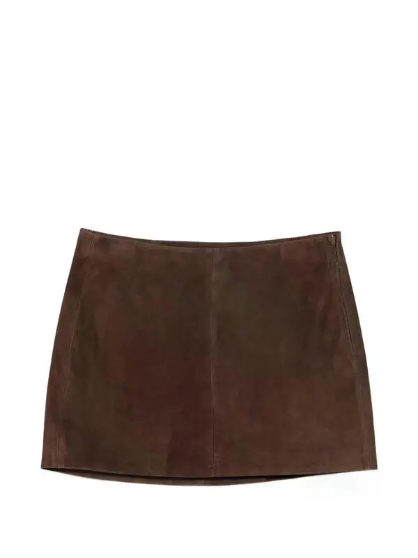 ARMA Melody Leather Mini Skirt