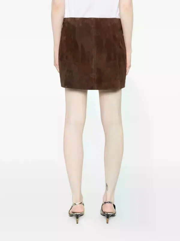 ARMA Melody Leather Mini Skirt