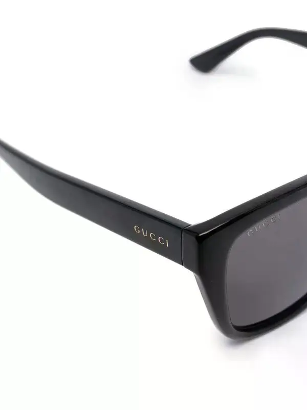 Gucci Square-frame Sunglasses - Black