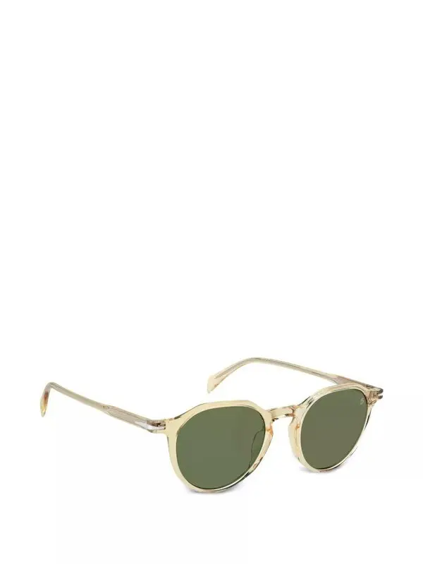DB EYEWEAR BY DAVID BECKHAM Round-frame Sunglasses - Neutrals