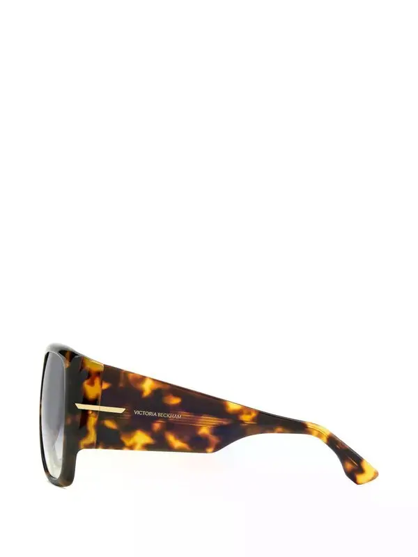 Victoria Beckham Square Frame Sunglasses - Brown