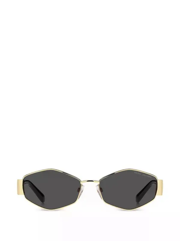 Marc Jacobs Geometric-frame Sunglasses - Gold