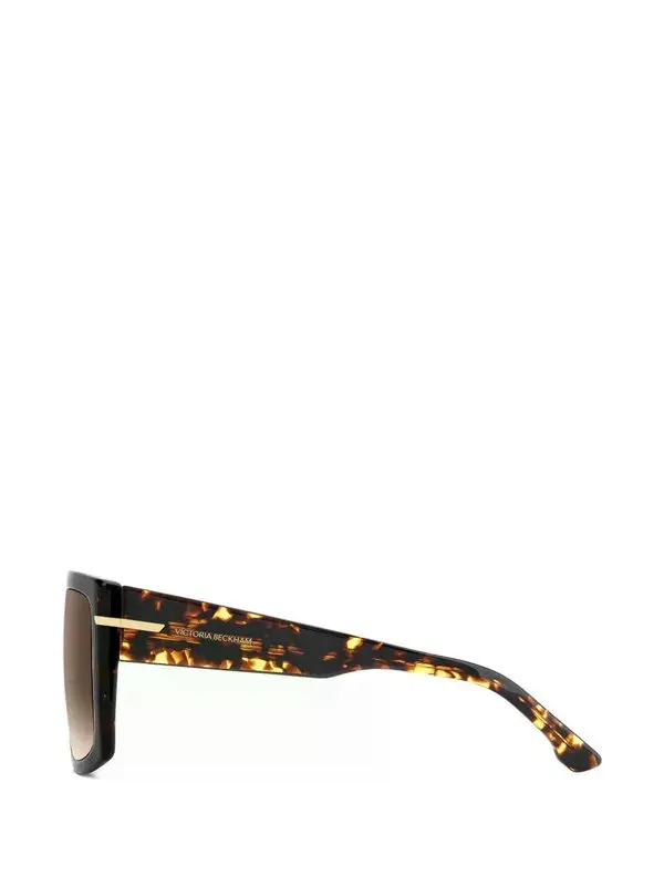 Victoria Beckham Square-frame Sunglasses - Brown