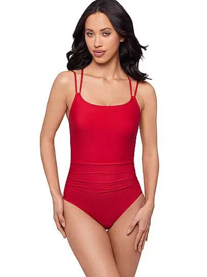 Victoria's Secret Magicsuit Sigourney One-piece Swimsuit - Red