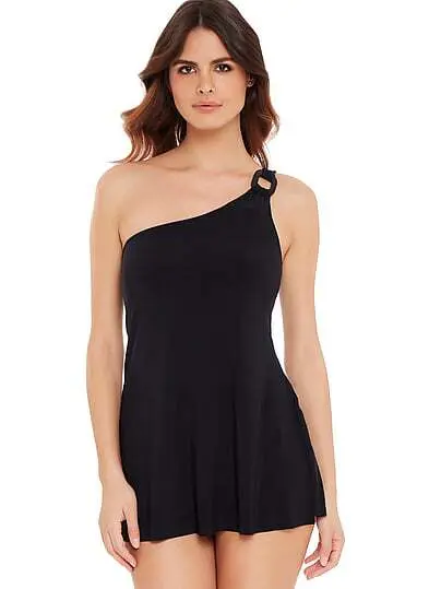 Victoria's Secret Magicsuit Amal Swim Dress - Black