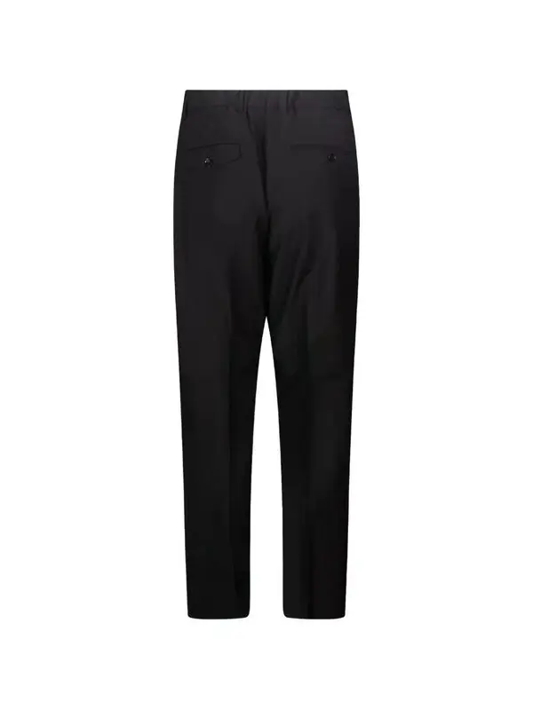 BE ABLE Pleated Trousers - Black