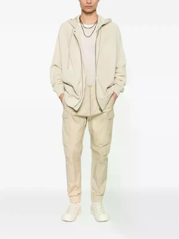 Rick Owens Drawstring Cargo Trousers - Neutrals