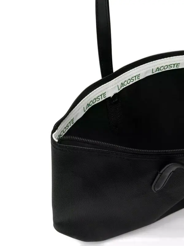 Lacoste Zipped Tote Bag - Black