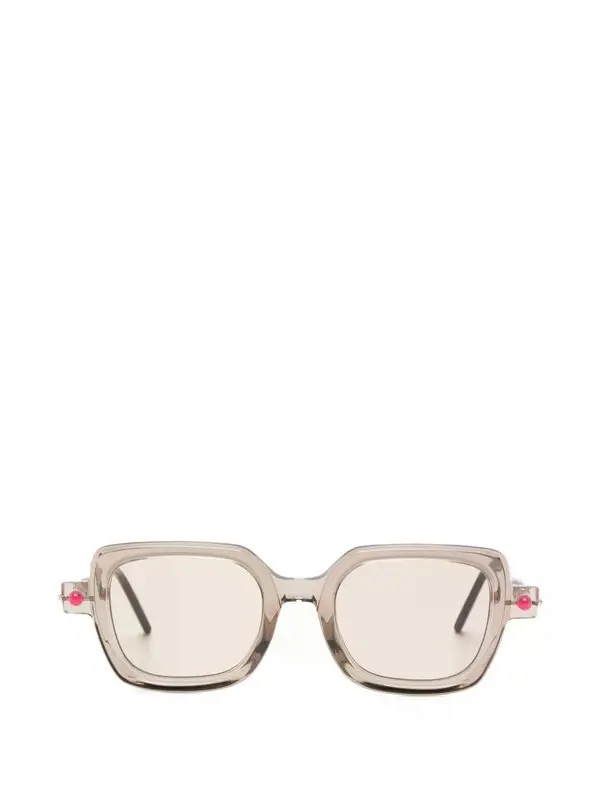KUBORAUM Maske P4 Square-frame Sunglasses - Brown