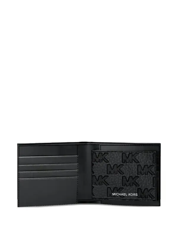 Michael Kors Hudson Logo-embossed Leather Wallet