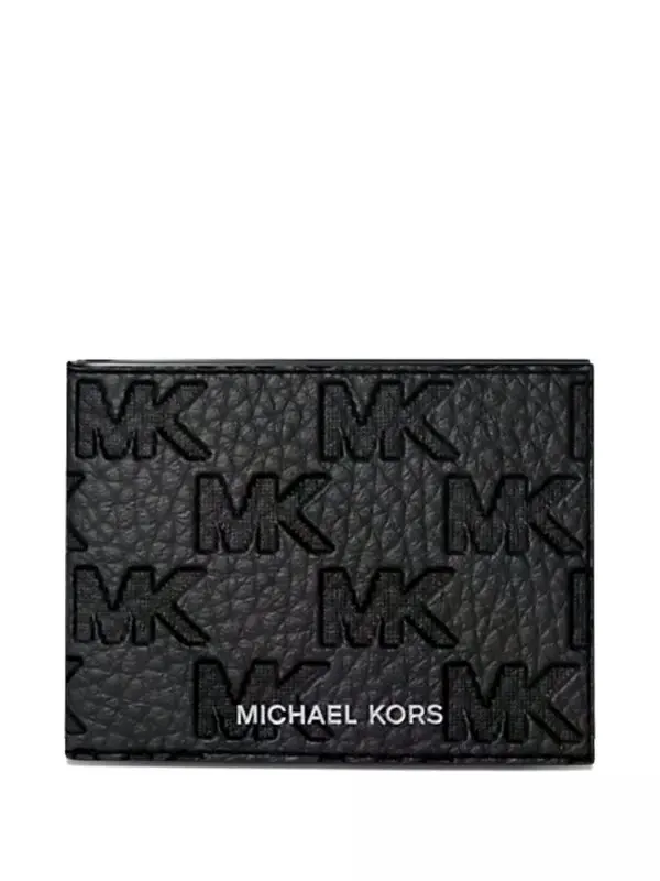 Michael Kors Hudson Logo-embossed Leather Wallet