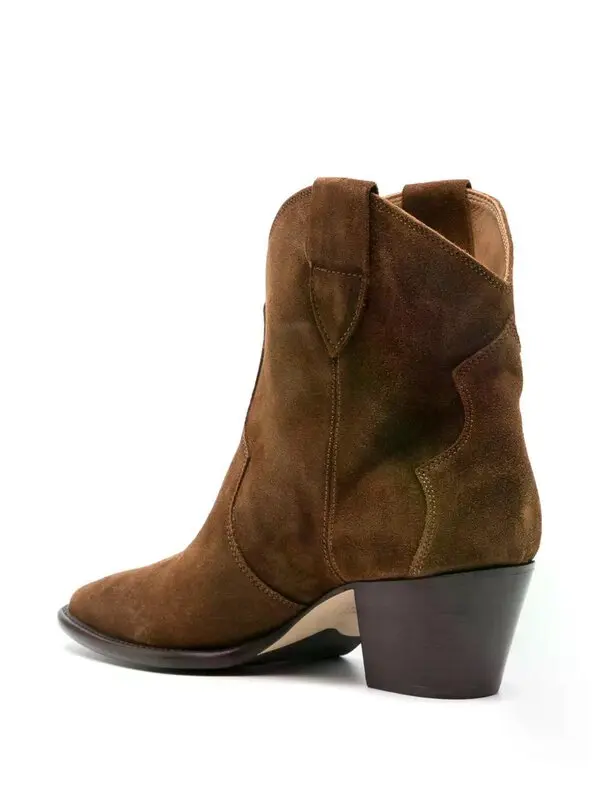 ANNA F. 55mm Suede Cowboy Boots