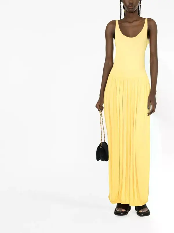 LANVIN U-neck Sleeveless Dress