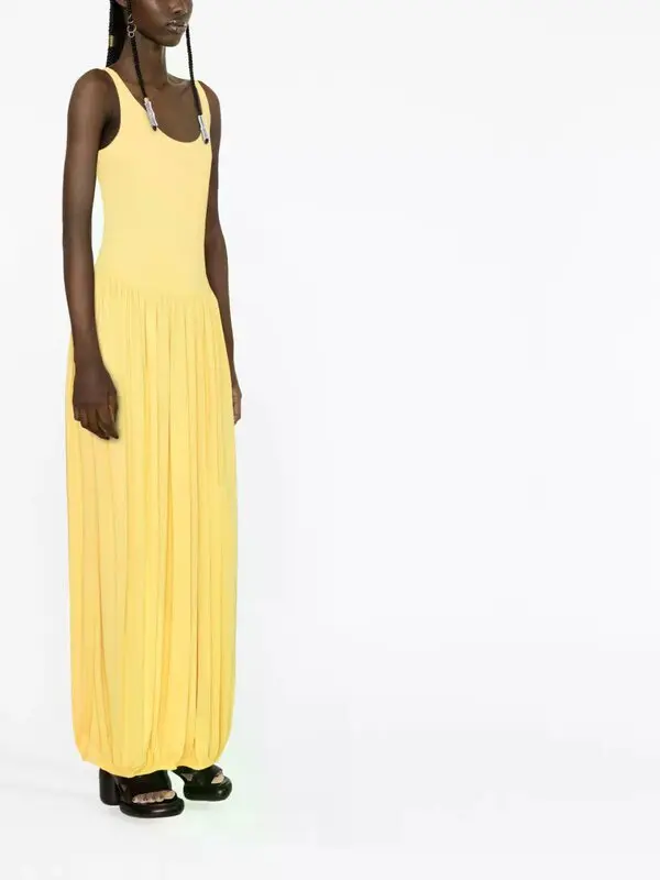 LANVIN U-neck Sleeveless Dress