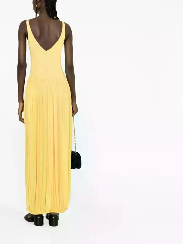 LANVIN U-neck Sleeveless Dress