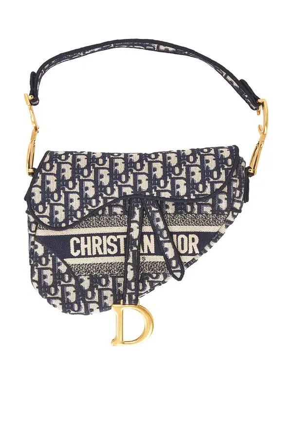 Dior Saddle Bag - Blue
