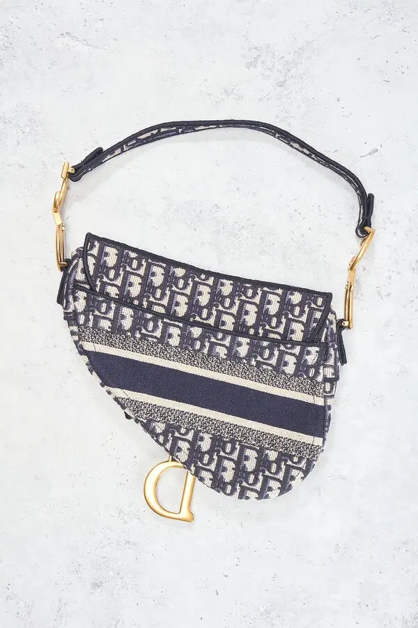 Dior Saddle Bag - Blue
