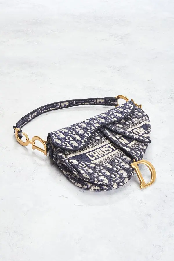 Dior Saddle Bag - Blue
