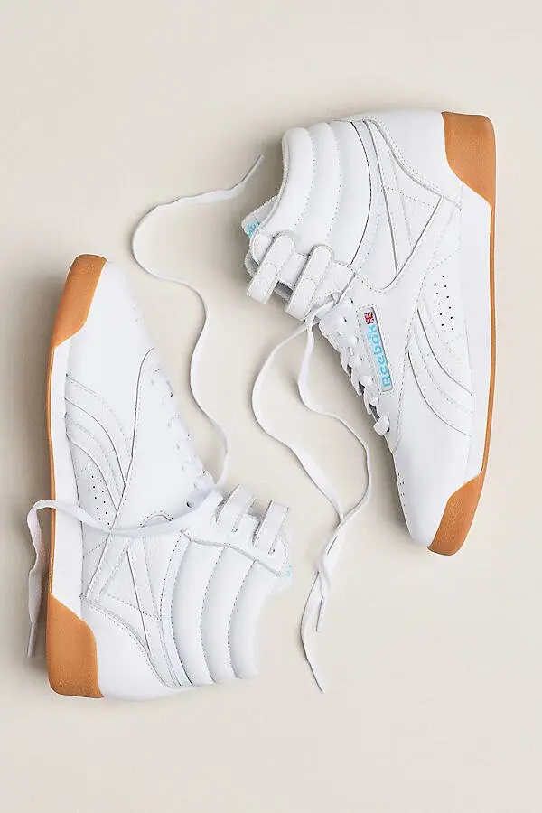 REEBOK Freestyle High-top Sneakers - White