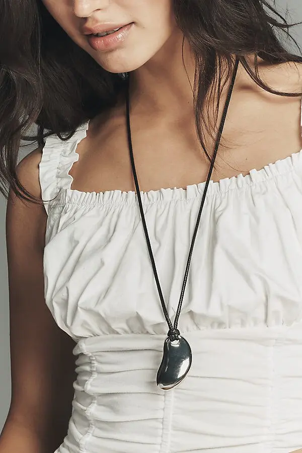 Maeve Ruched Cami - White
