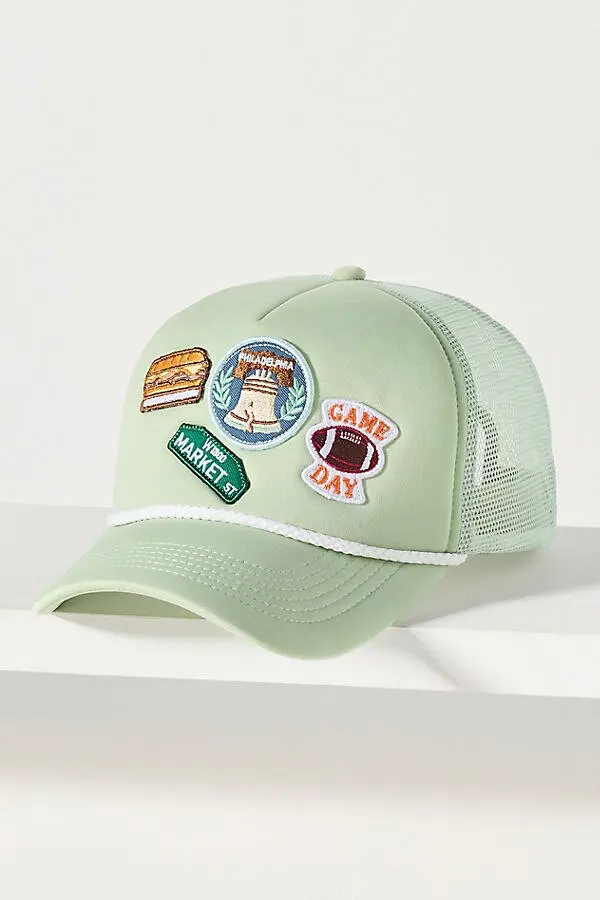 Anthropologie Travel Trucker Hat - Philly