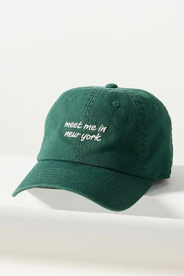 American Needle Embroidered Baseball Cap - Dark Green