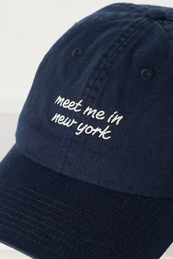 American Needle Embroidered Baseball Cap - Navy