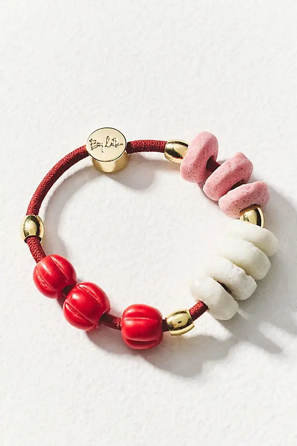 BY LILLA Nolita Hair Tie - Red