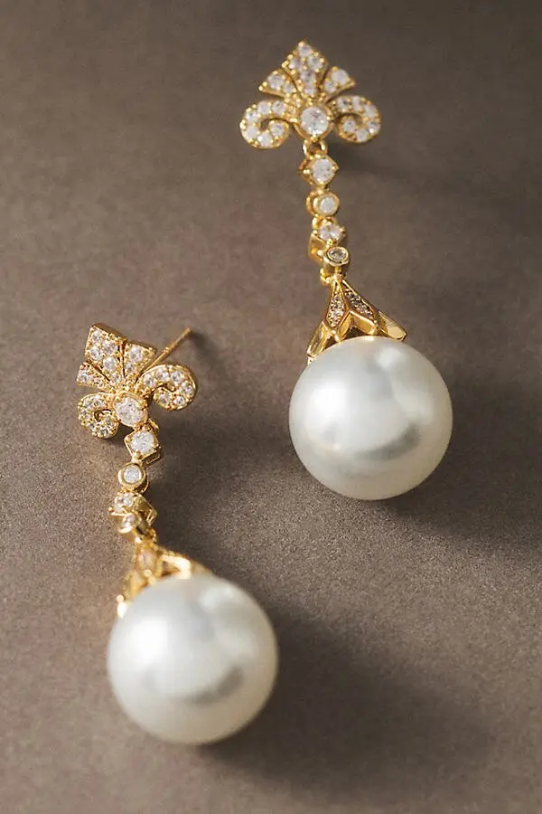 YM Sparkle Drop Earrings