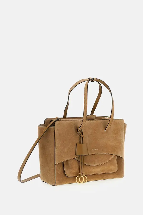 HIDESINS Large Flap Shoulder Bag