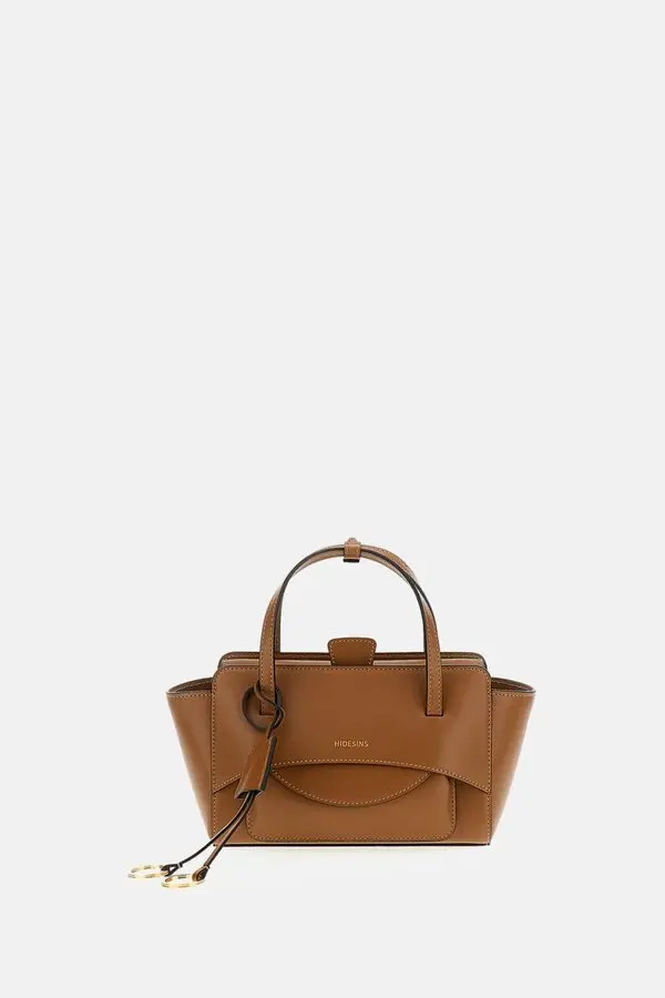 HIDESINS Leather Crossbody Bag With Magnetic Closure