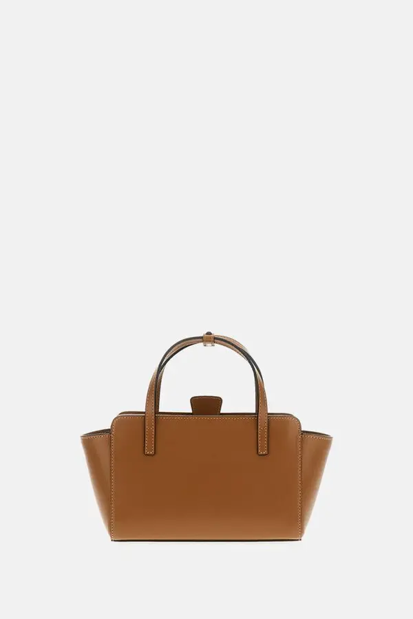 HIDESINS Leather Crossbody Bag With Magnetic Closure