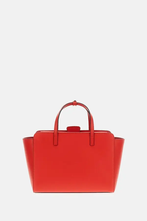 HIDESINS Flap Leather Shoulder Bag - Rosso