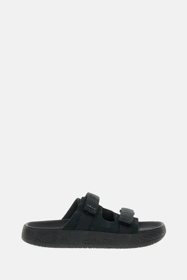 VEJA Double-strap Sandals - Black