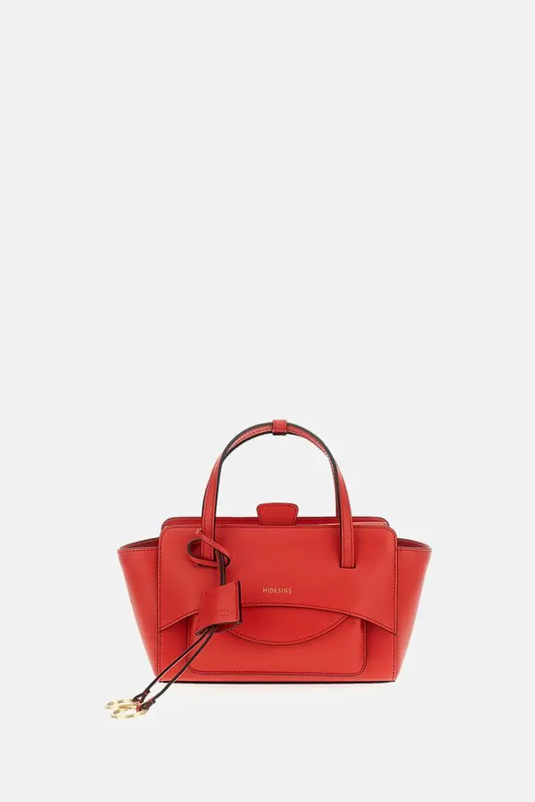HIDESINS Small Flap Shoulder Bag - Red