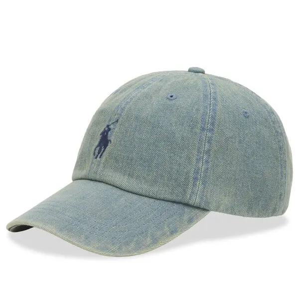 Polo Ralph Lauren Classic Denim Sports Cap - Light Wash Denim
