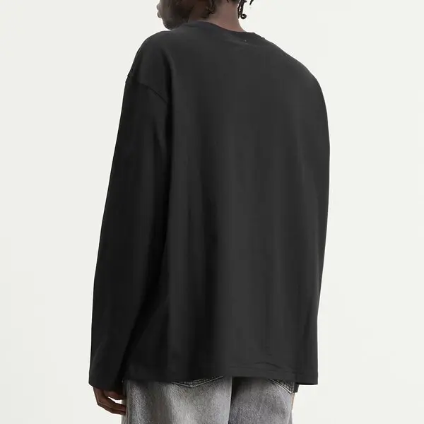 Acne Studios Button Logo Long Sleeve T-shirt