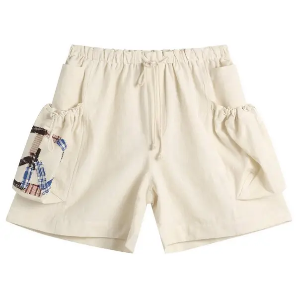 STORY MFG. Salt Shorts - Peace Patchwork