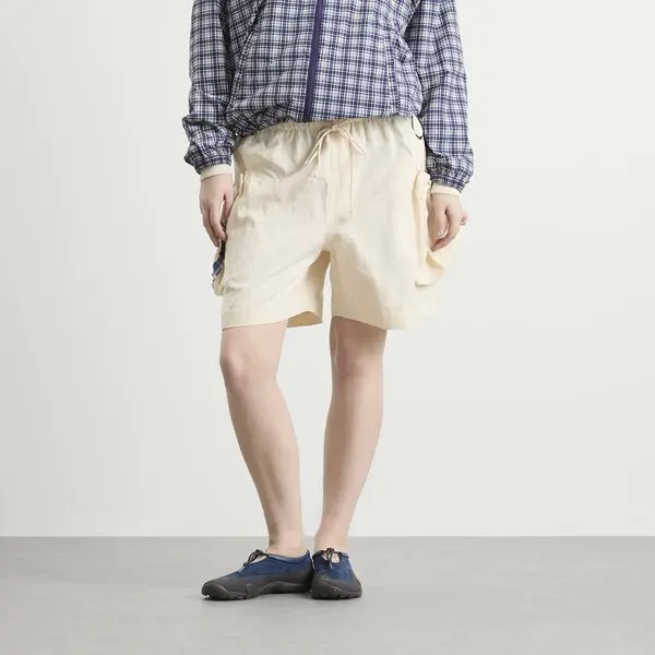STORY MFG. Salt Shorts - Peace Patchwork