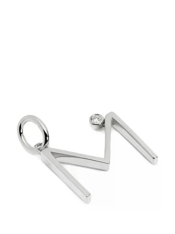 Monica Vinader Diamond Initial Pendant
