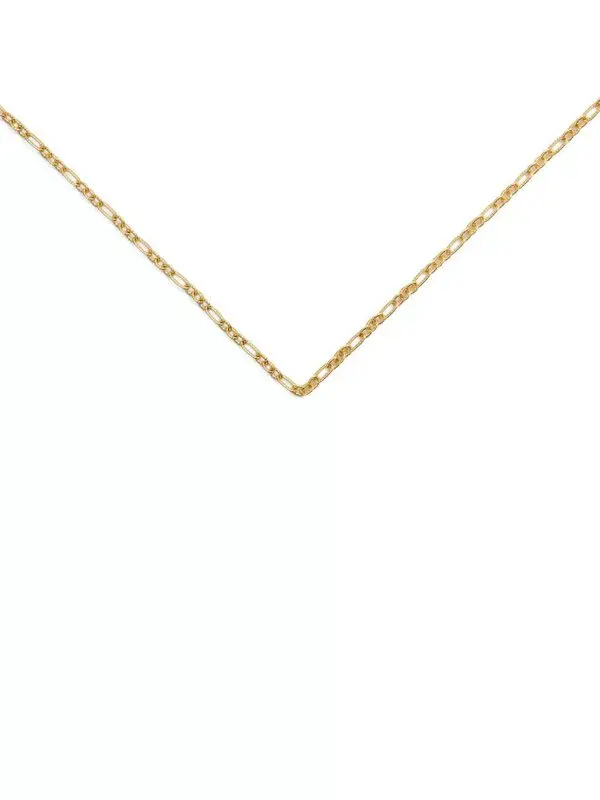 Monica Vinader Textured-chain Necklace - Gold