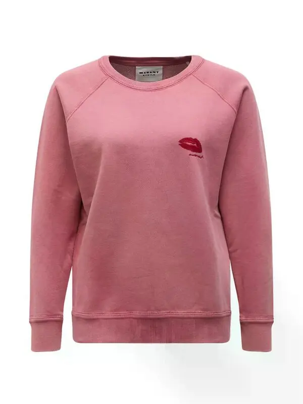 MARANT ETOILE Embroidered Crewneck Sweatshirt