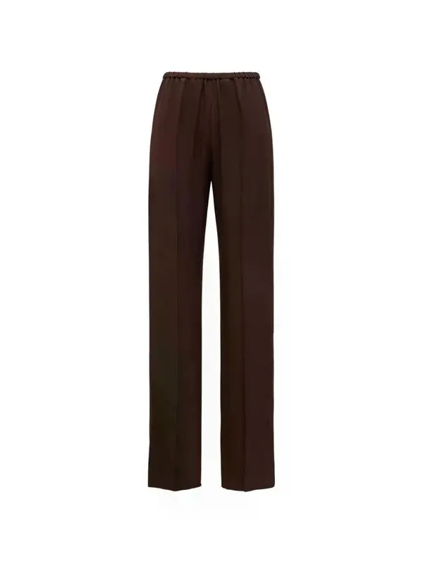 FORTE_FORTE Elasticated Side-slit Trousers