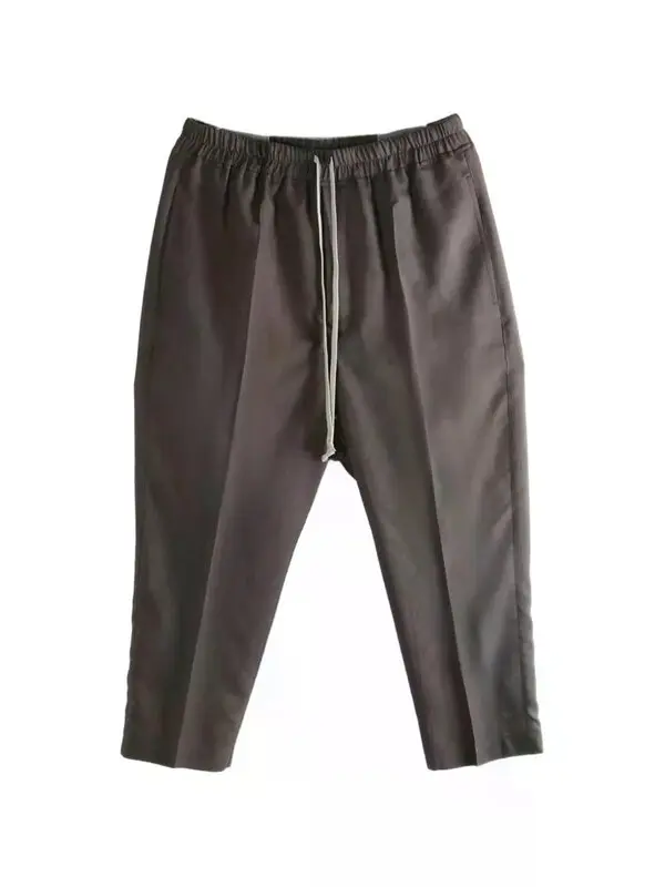 Rick Owens Elastic-waistband Trousers - Brown